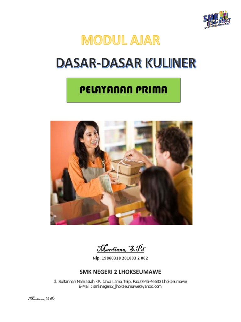 Modul Nana-Ddk Pelayanan Prima | PDF | Karier & Perkembangan