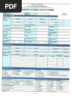 OSCA ID Application For Senior Citizen | PDF | Disability | Social Programs