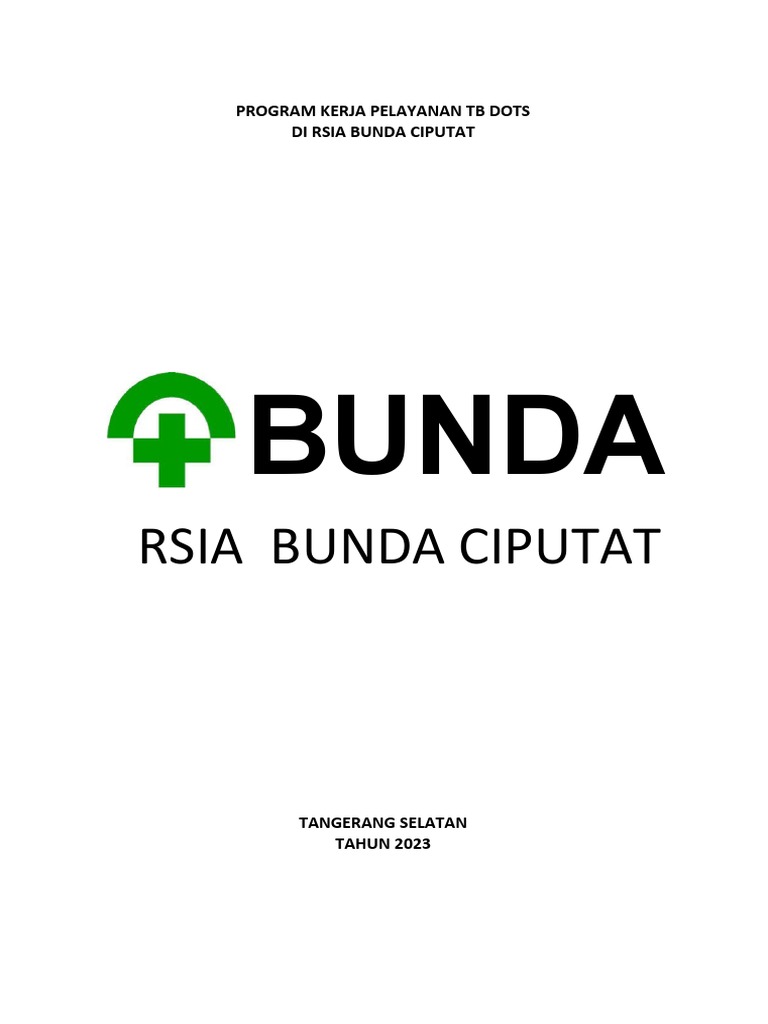 Program TB DOTS RSIA Bunda 2023 | PDF