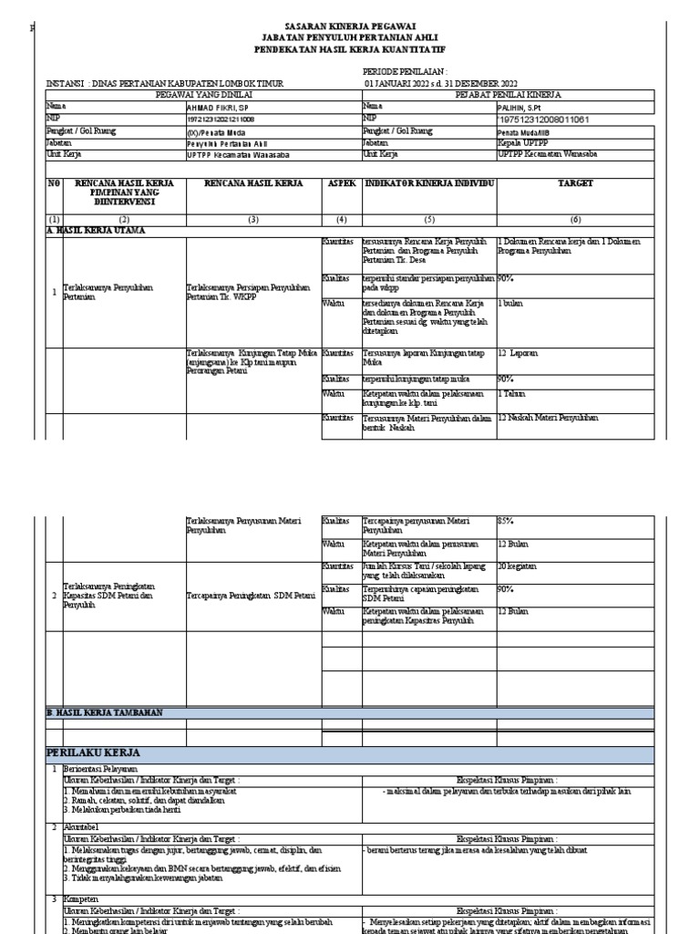 9. SKP AHMAD FIKRI, SP 22 - JA JF Kuantitatif Rev1 | PDF