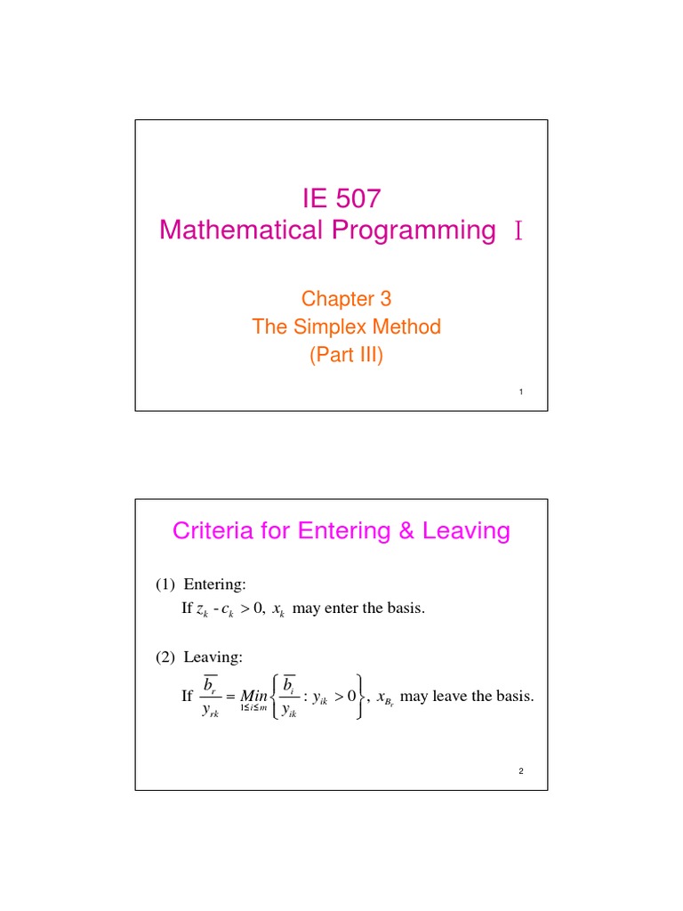 Chapter 3 (Part3) - 992 | PDF | Mathematical Optimization | Applied Mathematics