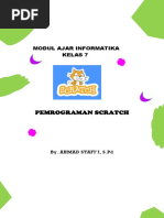 Modul Ajar - Tik - Pemrograman Scratch | PDF