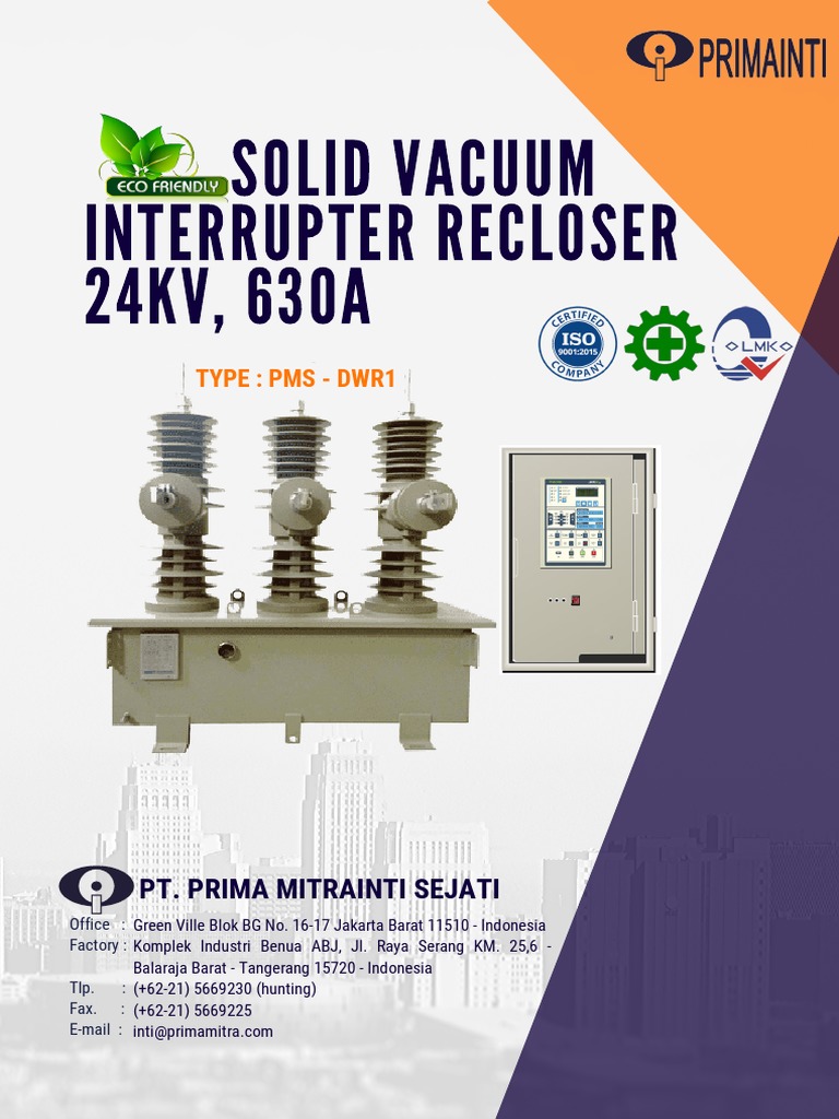 Brosure Recloser - Primainti | PDF