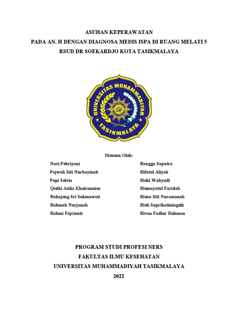 Laporan Kasus Ispa Fixx | PDF | Kesehatan Holistik