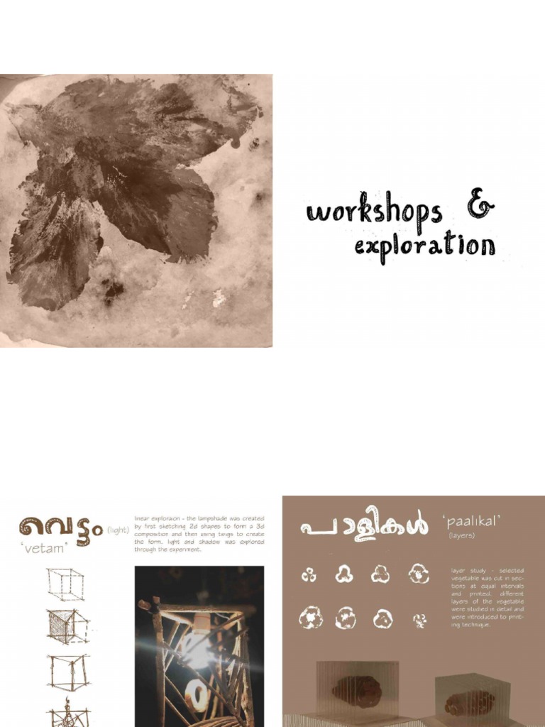 Workshop And Exploration Pdf