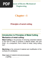 Chapter 4 Metal Cutting | PDF | Machining | Business Process