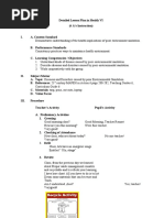 Cot-Health 6 q3 Lesson Plan | PDF | Literacy | Cognition