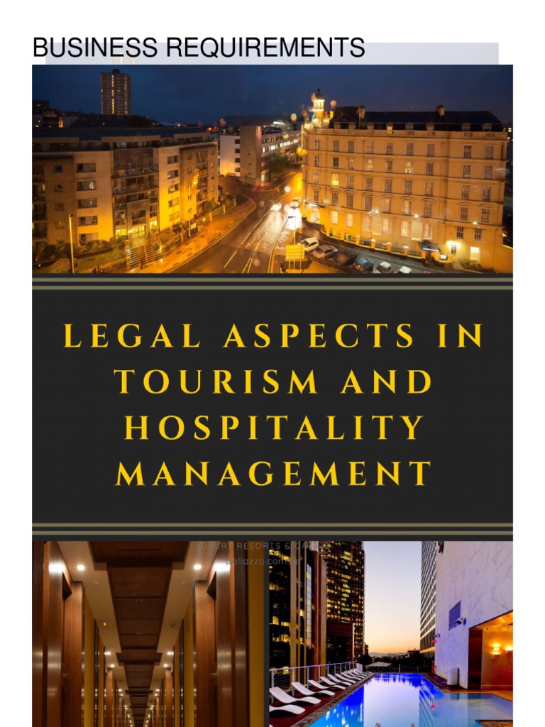 Review Legal Aspects in Tourism and Hospitality 2 | PDF | Sole ...