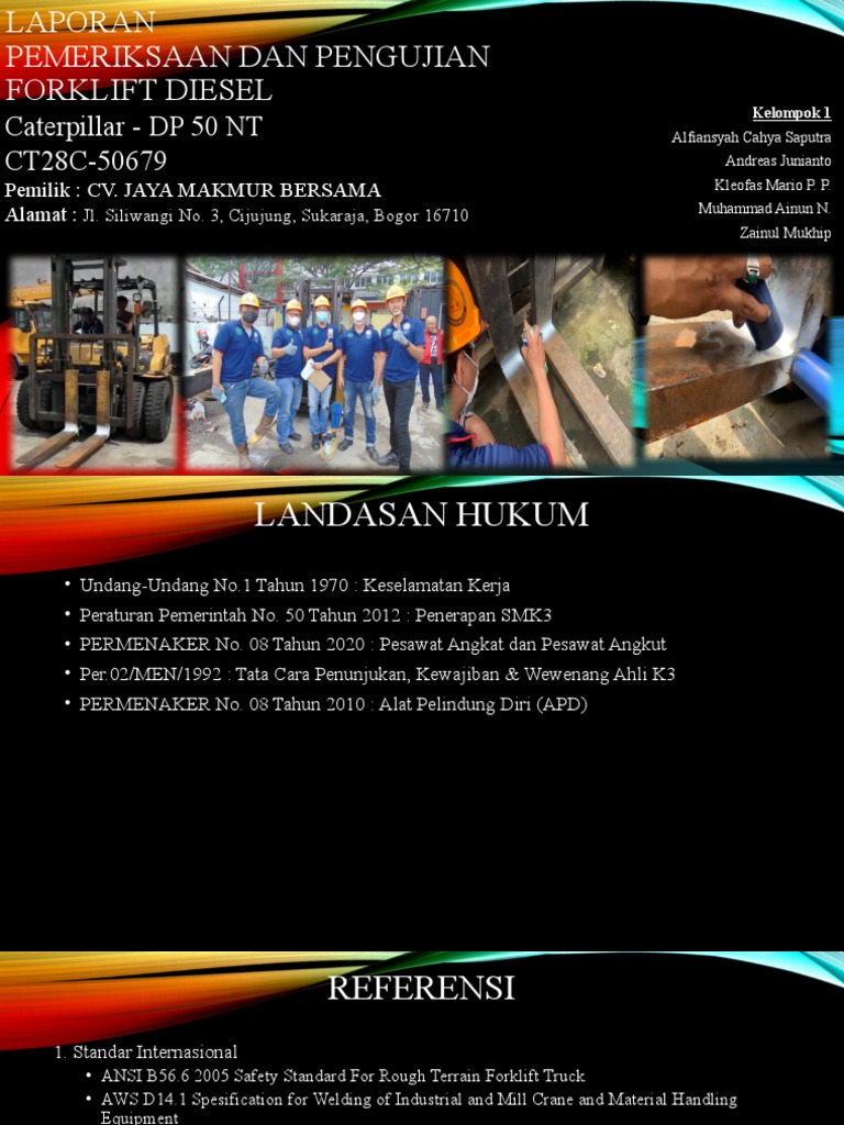 Presentasi Laporan PKL KEL 1 | PDF | Engineering | Business Process