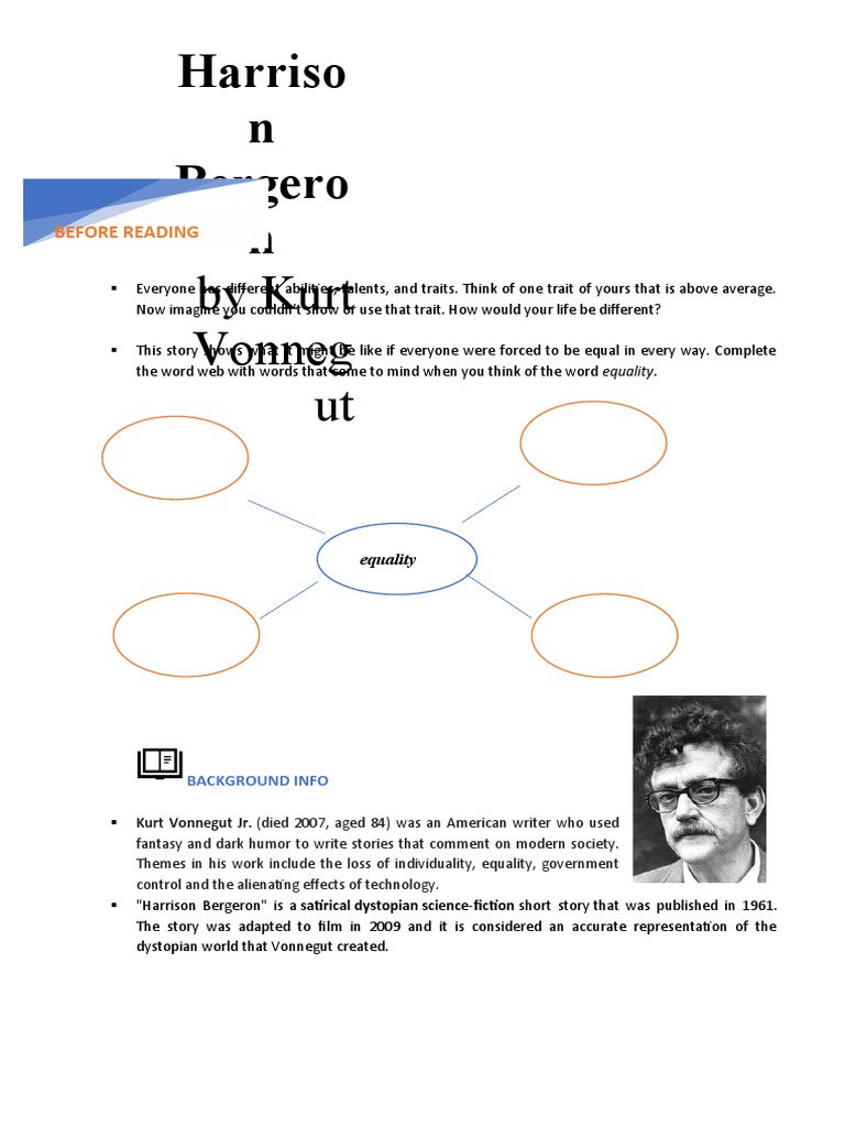 Harrison Bergeron Student Copy (1) - 1 | PDF