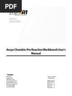 ANSYS Model Fuel Library Getting Started Guide | PDF | Combustion | Trademark