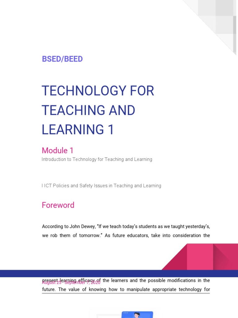 EDMS4 Final Module | Download Free PDF | Pedagogy | Learning