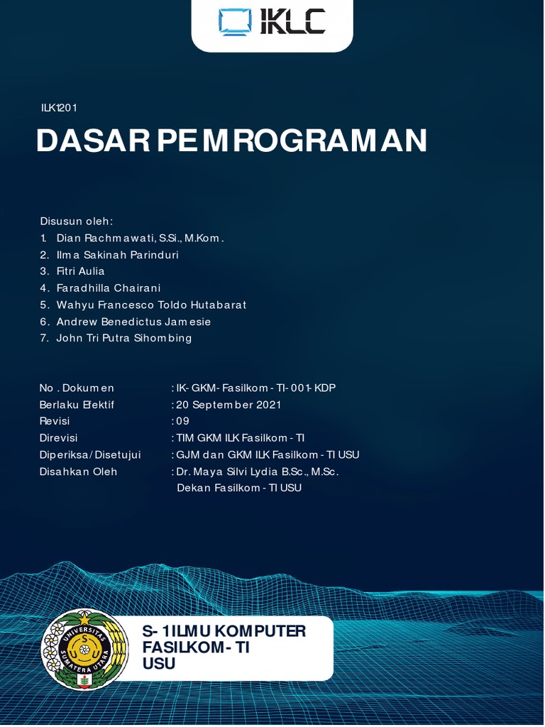 Modul Dasar Pemrograman | PDF