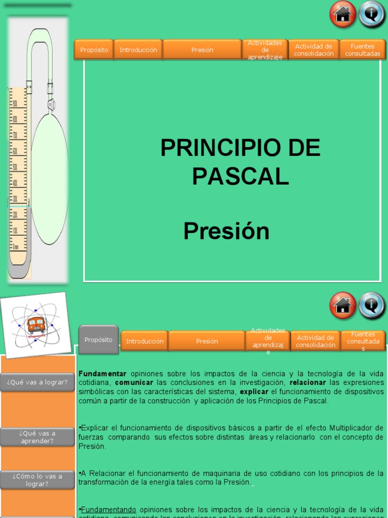 Funcionamiento de los frenos hidráulicos y su relación con la presión y el principio de Pascal ...