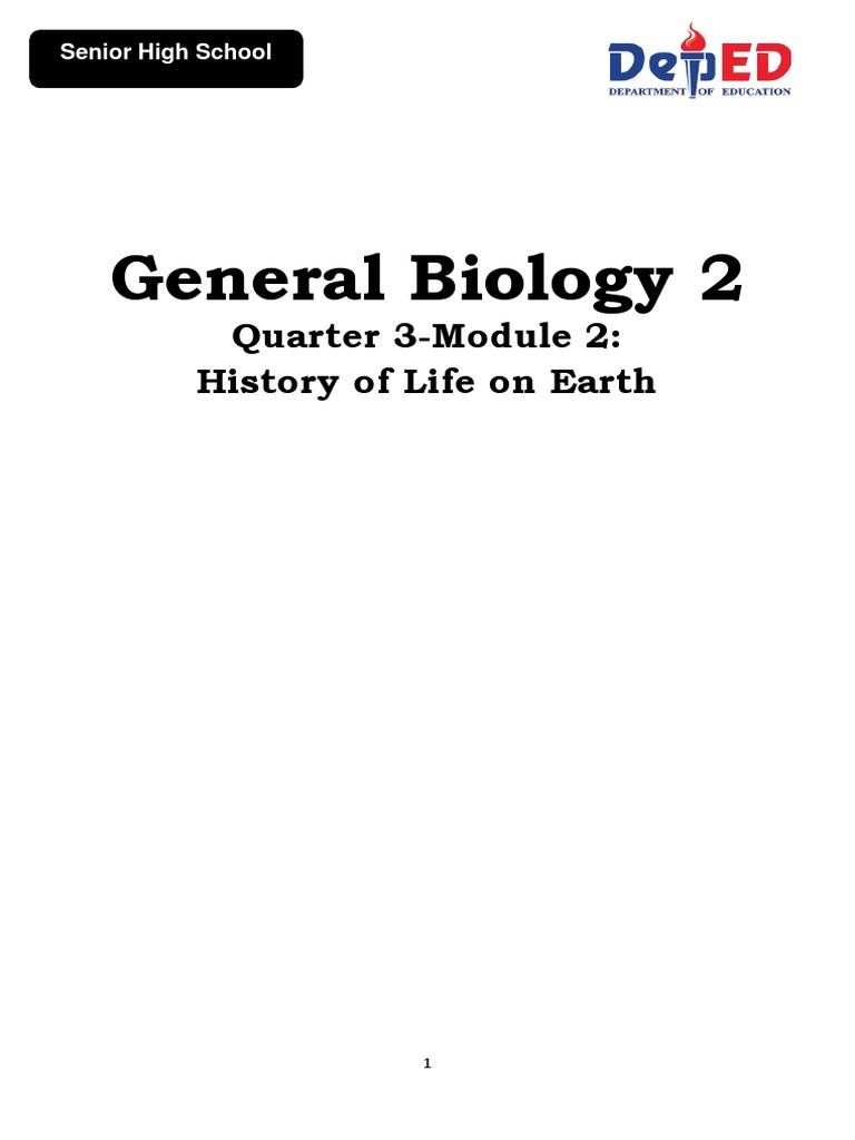 GenBio2 - Q3 Module 2 For Grade 12 Mendel | PDF | Geologic Time Scale | Geology
