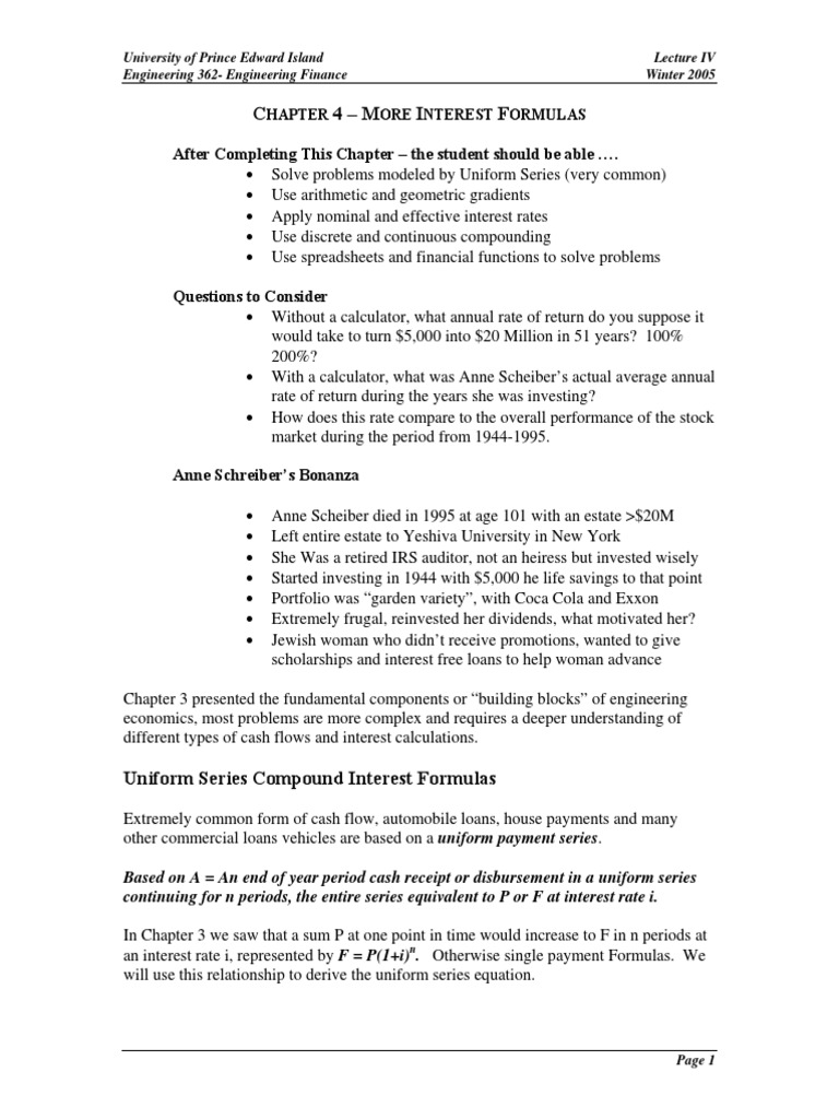 Chapter4 4 | PDF | Finance & Money Management | Teaching Methods & Materials