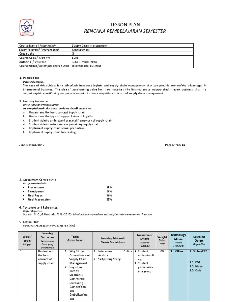 GSC RPS For Blended Learning 2023 | PDF | Lean Manufacturing | Online ...