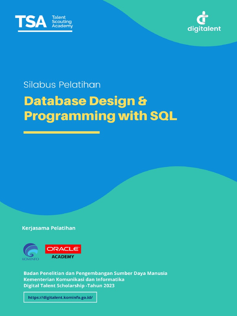 Silabus Database Design And Programming With Sql Pdf