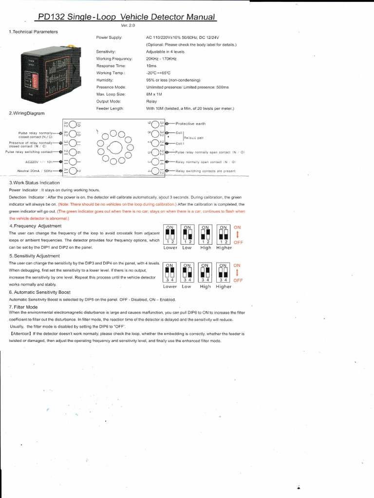 PD132 Single-Loop | Download Free PDF | Relay | Physical Sciences