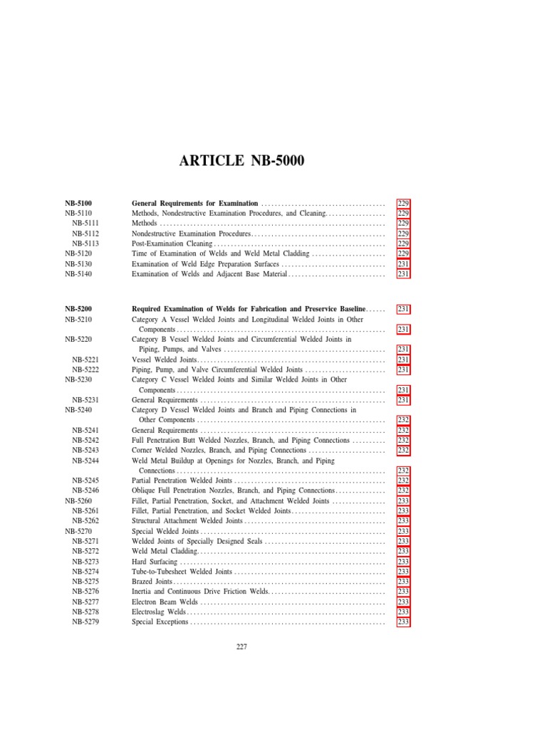 Asme3d1 nb-5000 | PDF | Construction | Welding