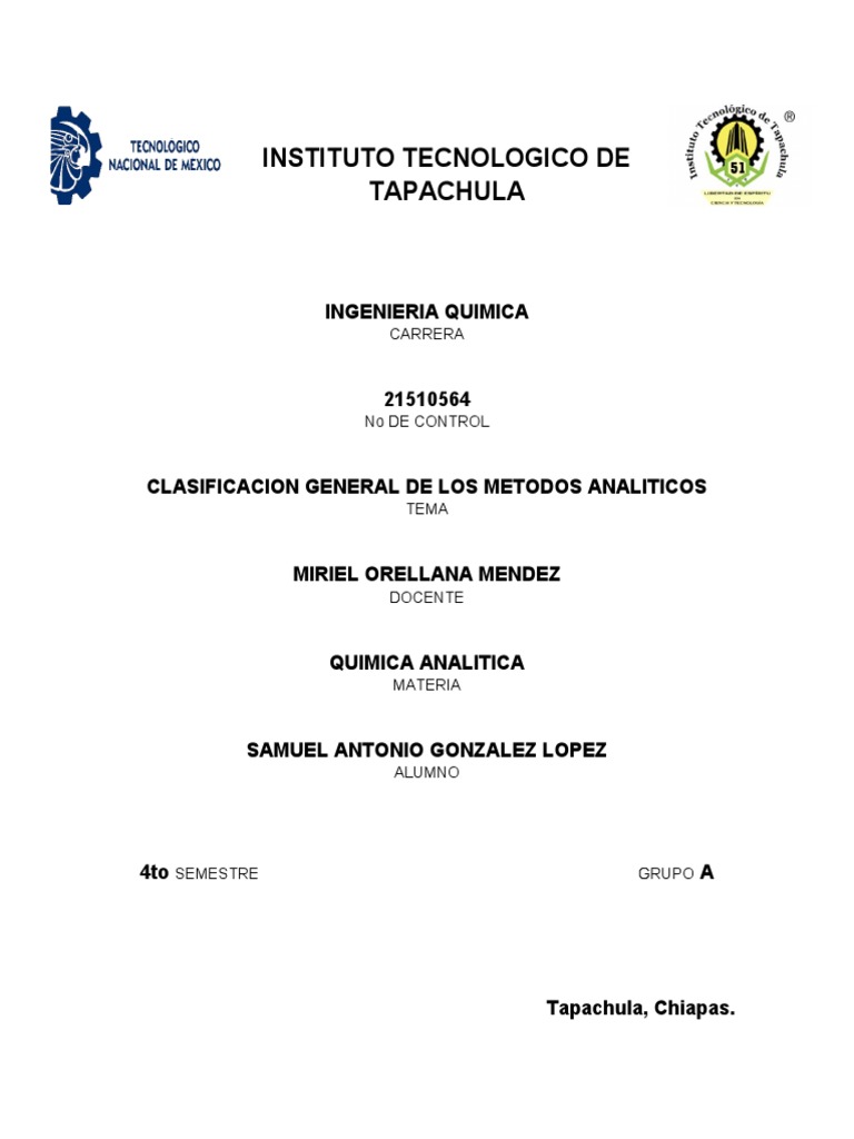 Cuadro Comparativo QA | PDF | Química analítica | Espectroscopia Cuadro Comparativo QA | PDF | Química analítica | Espectroscopia