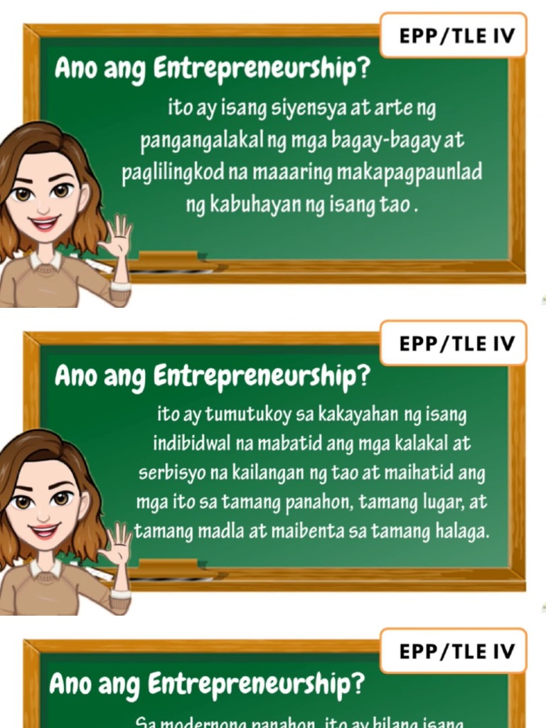 Katangian NG Isang Entreprenyur | PDF