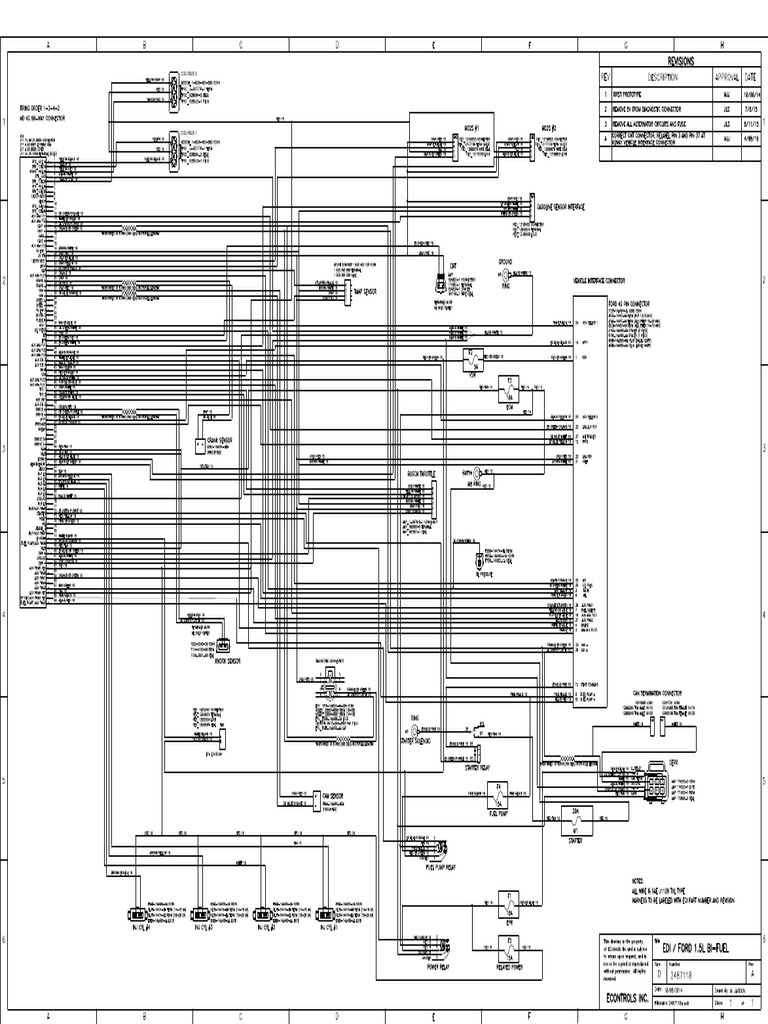 TSG415 Engine Wiring Schematic | PDF