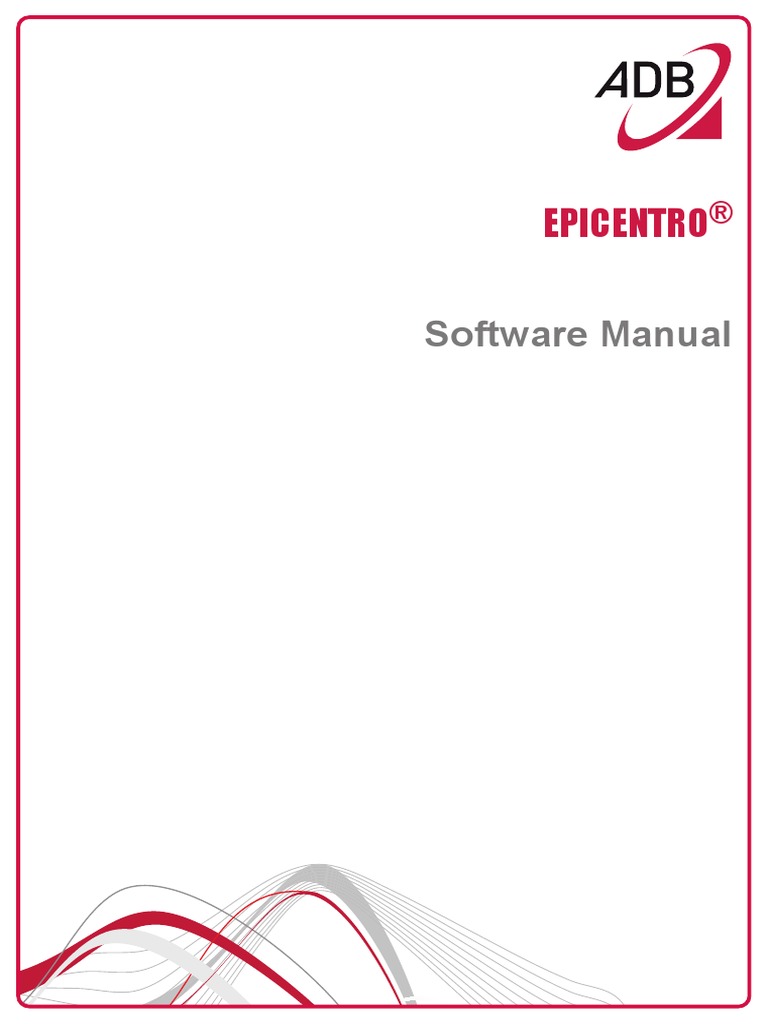 Epicentro Software Manual - 4th-ed | PDF | Computer Network | Ip Address