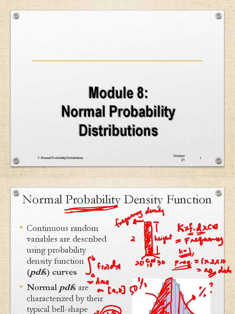 Statistics Modules 8-11statistics Modules 8-11statistics Modules 8 ...