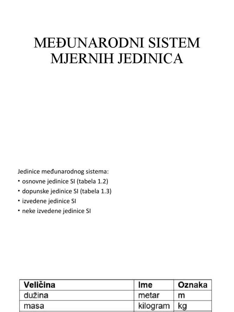 5 Metrologija - Opsta Primjena | PDF
