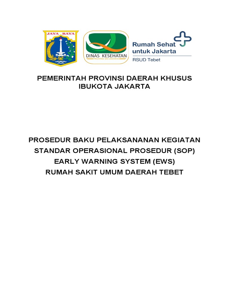Sop Ews | PDF