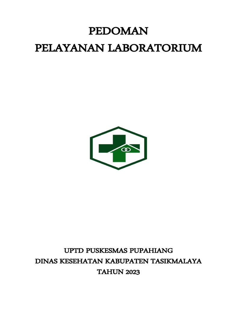 Pedoman Pelayanan Laboratorium Puskesmas Kauman | PDF