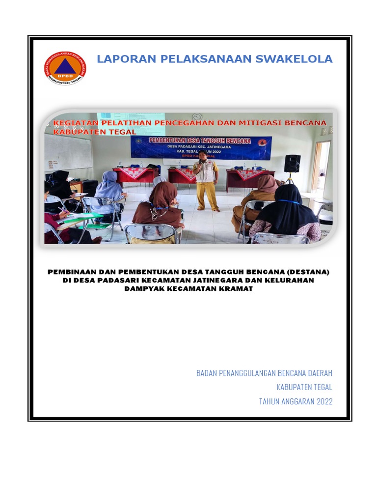 Contoh Laporan Swakelola | PDF