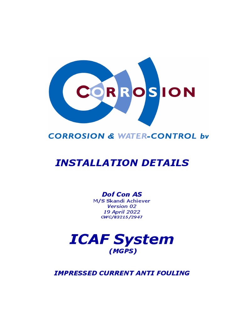 ICAF System Installation Details | PDF | Computing