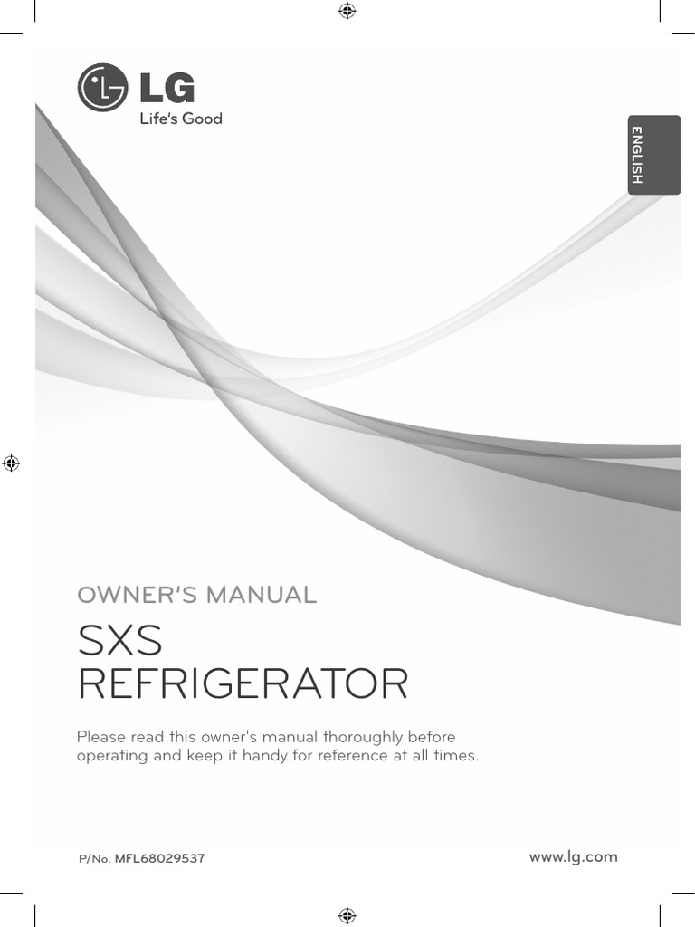 MFL68029537 LGT | PDF | Refrigerator | Ac Power Plugs And Sockets