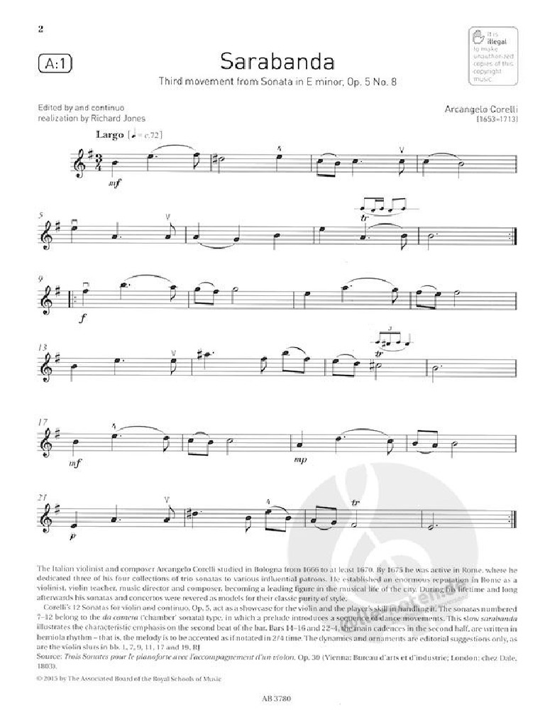 Sarabanda | PDF