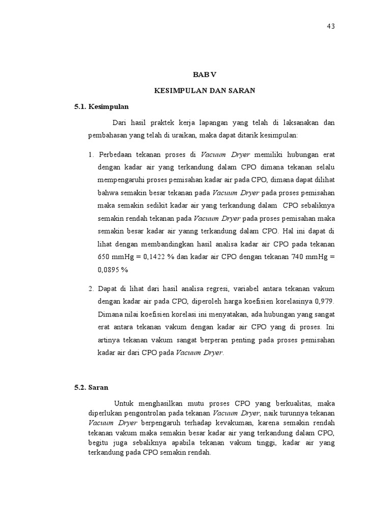 BAB V Saya FIX | PDF