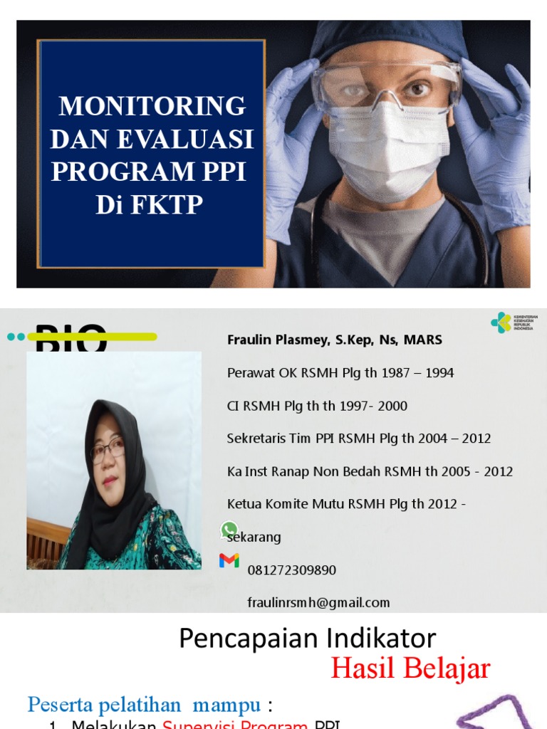 Monitoring Dan Evaluasi Program Ppi Di FKTP - Fix | PDF