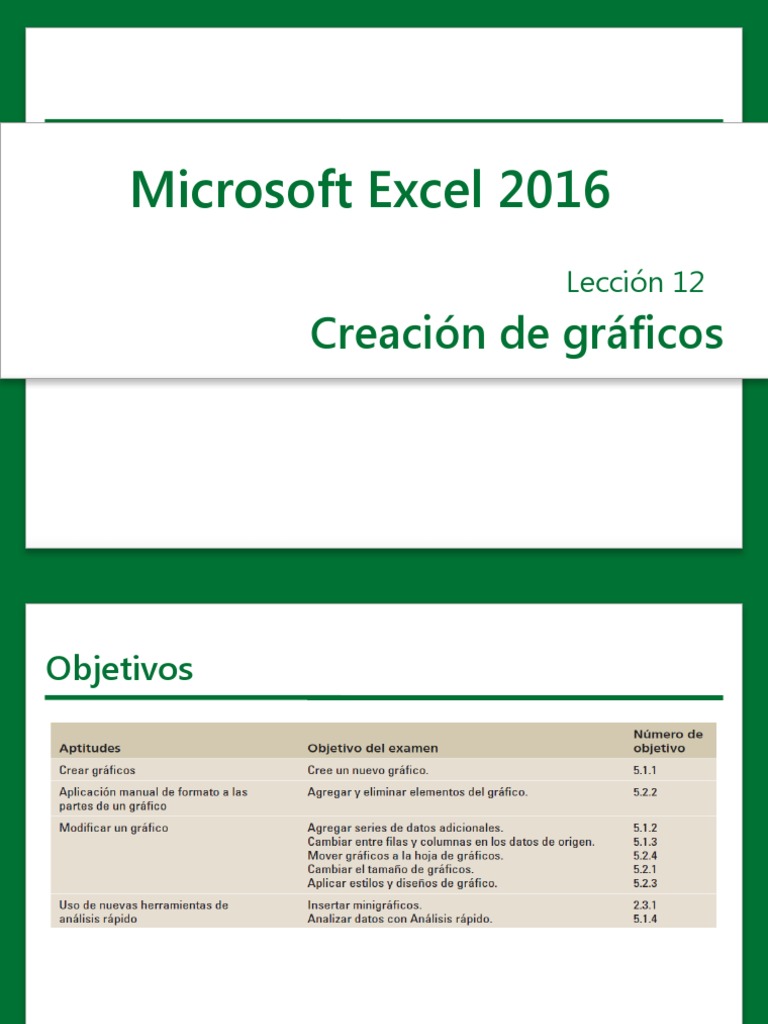 Excel Core 2016 Lesson 12 | PDF | Microsoft Excel | Hoja de cálculo