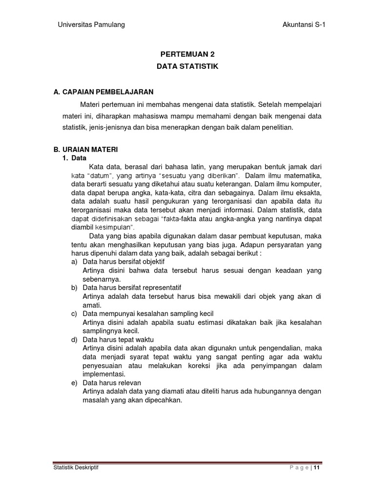 Pertemuan 2 | PDF