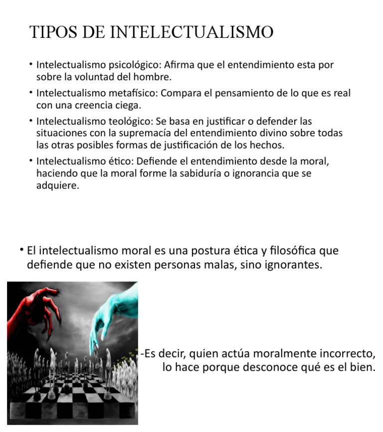 intelectualismo exposicion | PDF