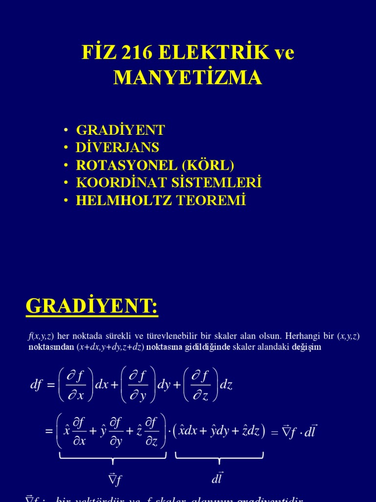 Grad Div Curl Pdf