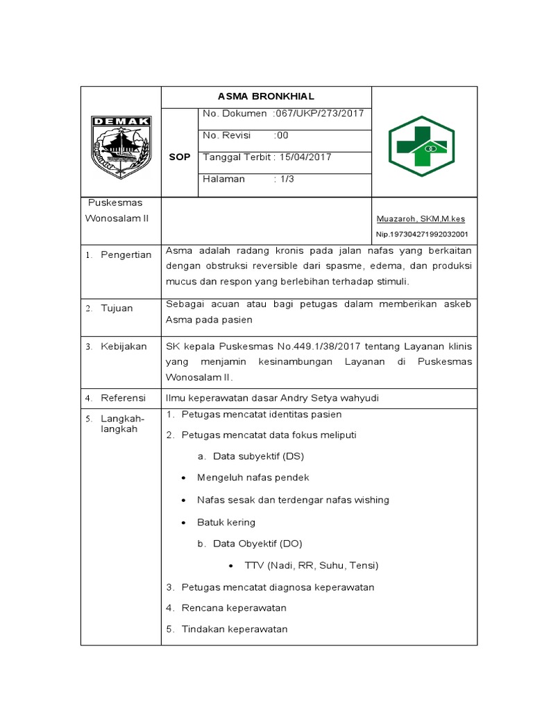Askep Asma | PDF