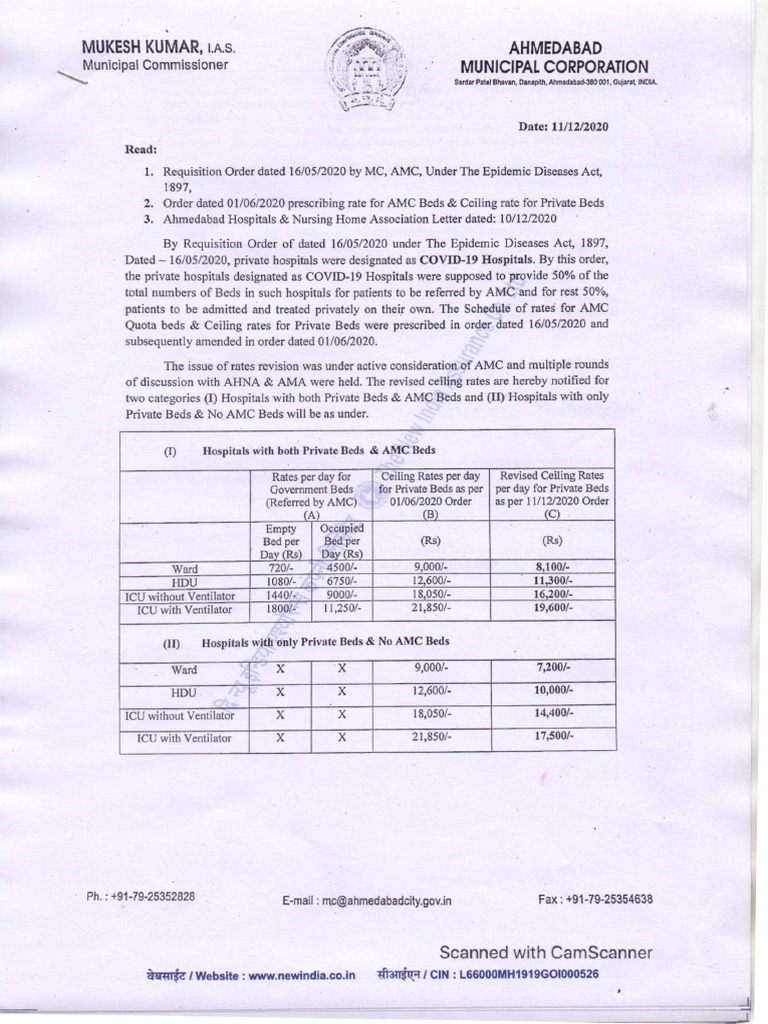 AMC Guidelines 11.12.2020 | PDF