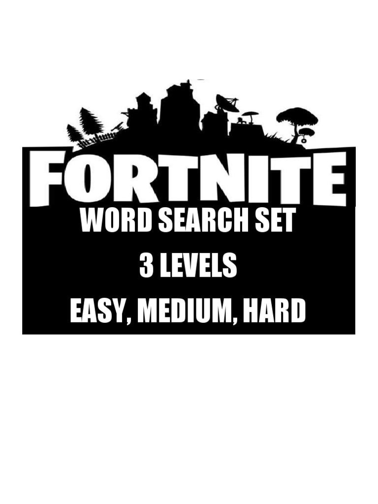 Fortnitewordsearches 1 | PDF