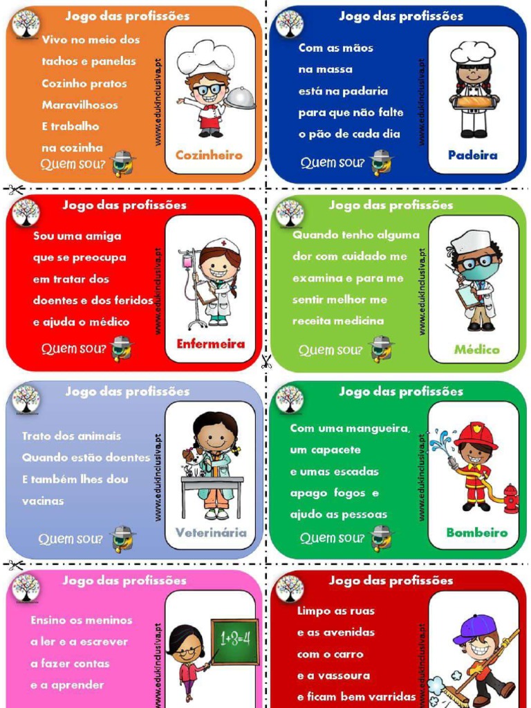 Jogo Das Profissoes | PDF