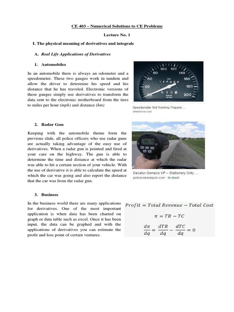 Numsol | PDF | Integral | Calculus