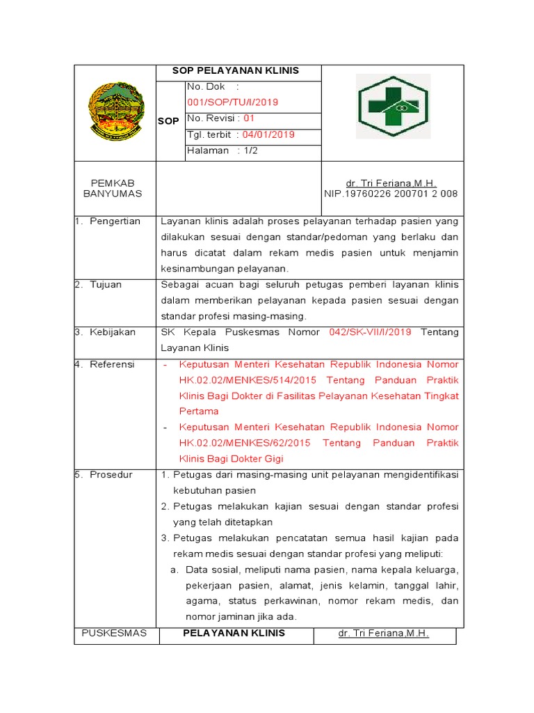 Contoh Sop | PDF