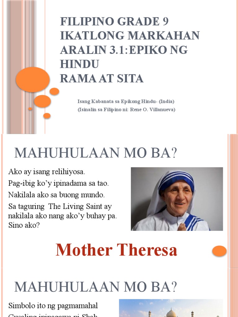 FIL 9 - Ikatlong Markahan | PDF