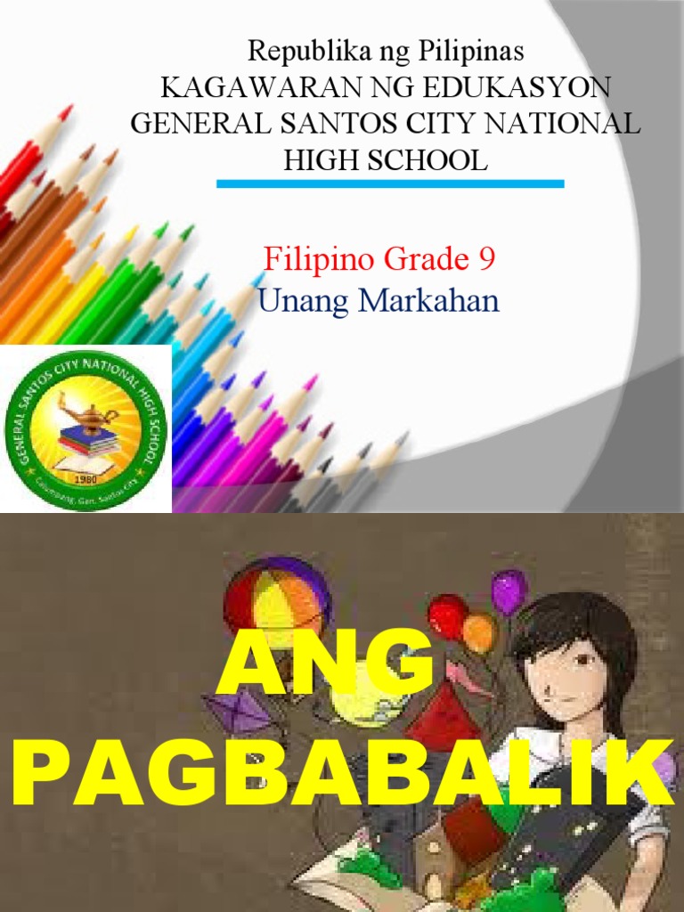 FILIPINO-9 Unang Markahan | PDF